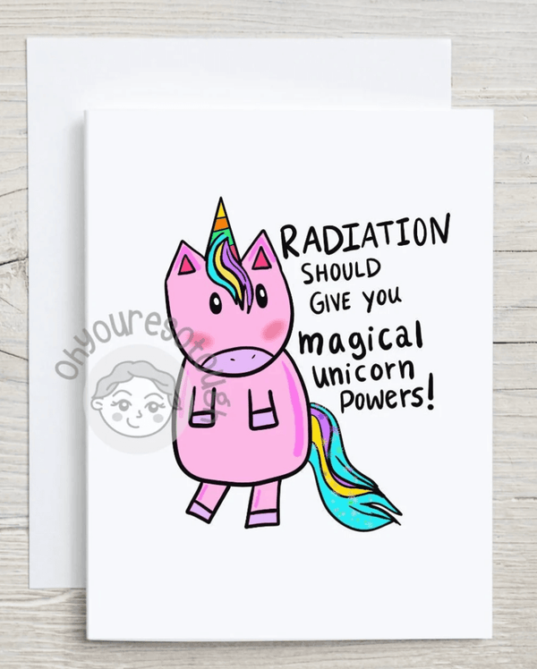 End of Radiation Treatment Card - Radiation Card - My CareCrew